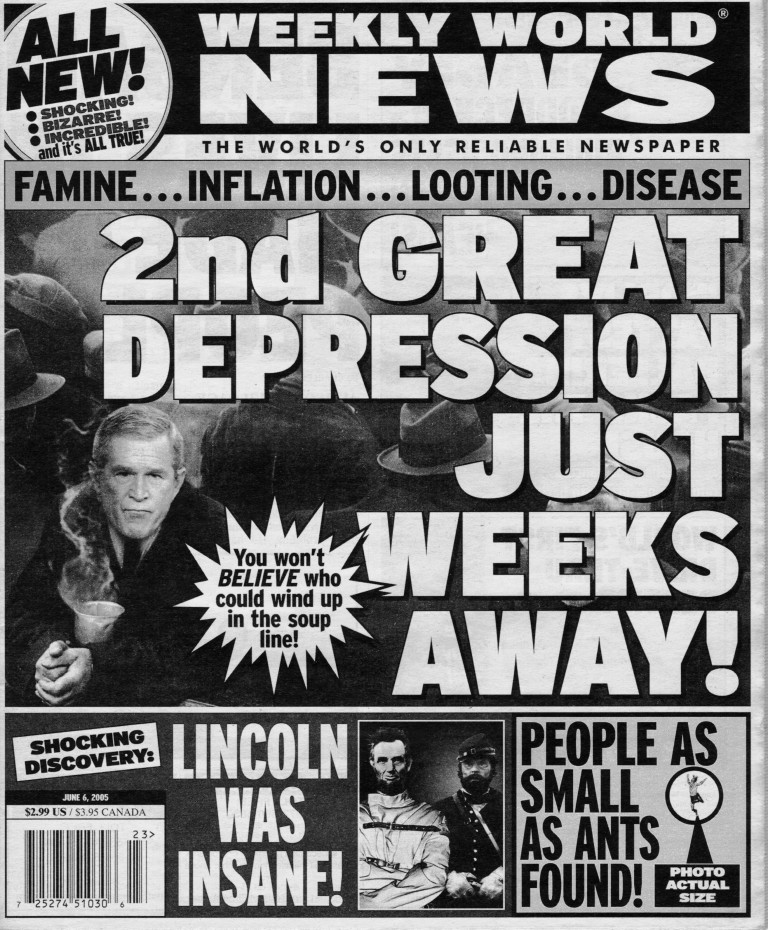 Weekly World News, May 30, 2005 | Paul Kupperberg